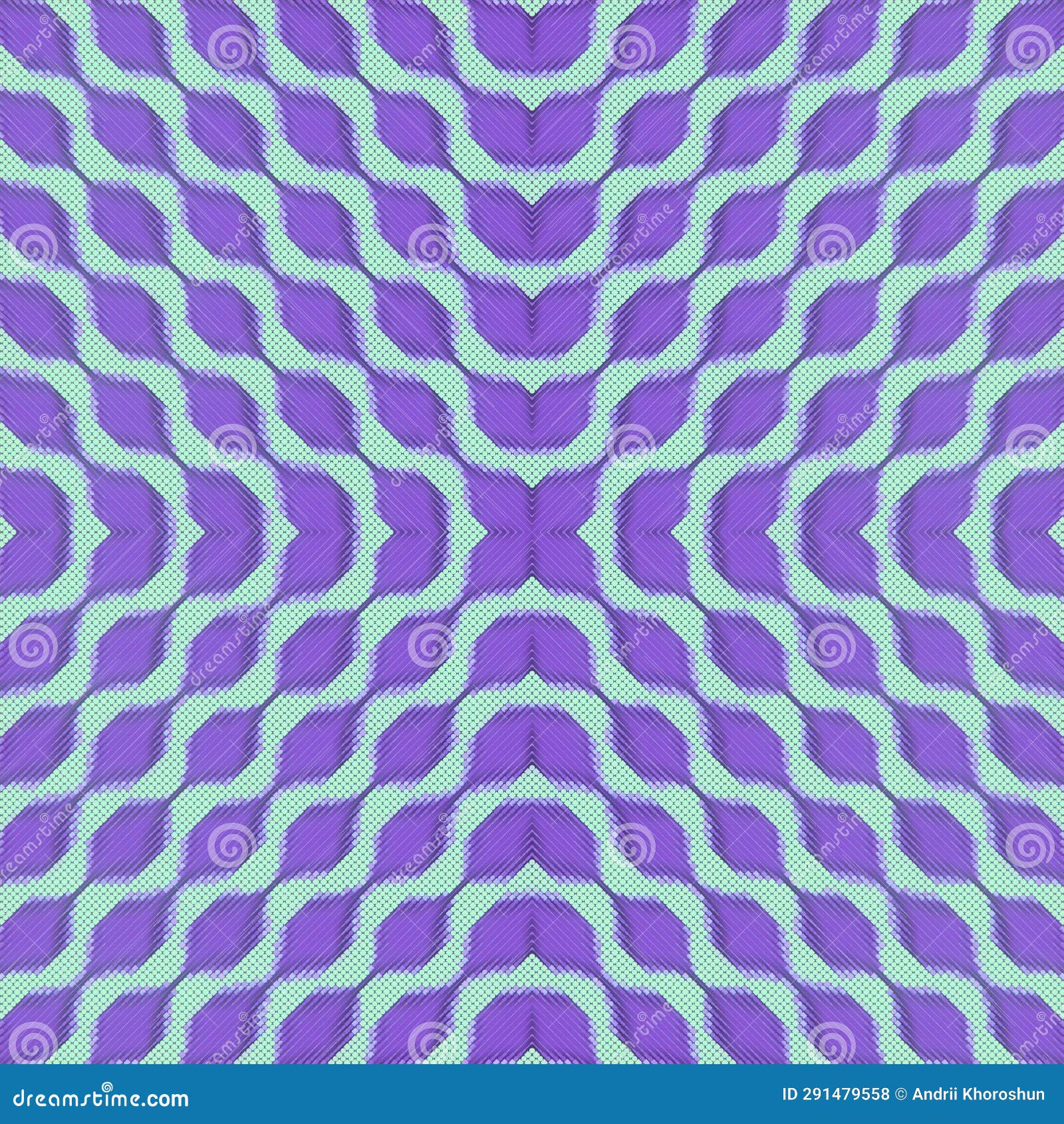 Smooth Repeating Neon Color Pattern. Modern Background. 3d Rendering ...