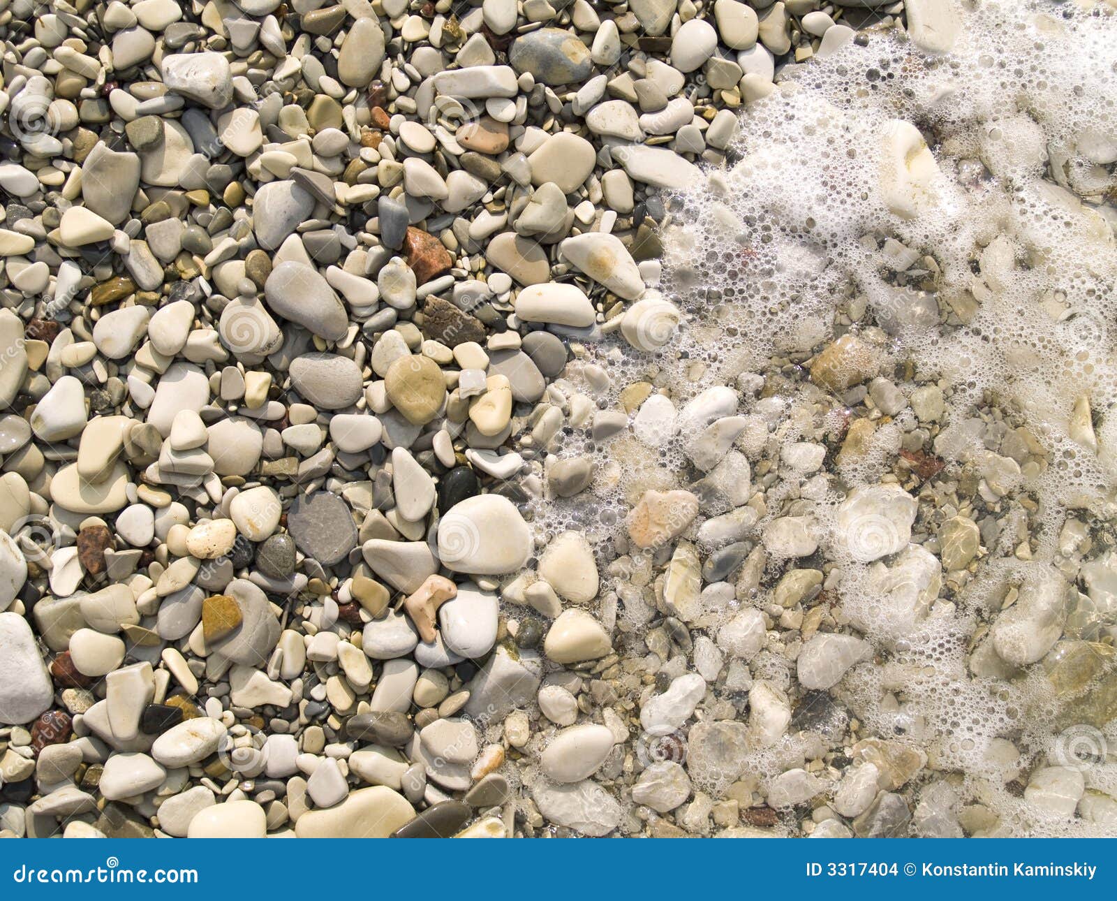 Smooth river stone stock photo. Image of rough, geological - 3317404