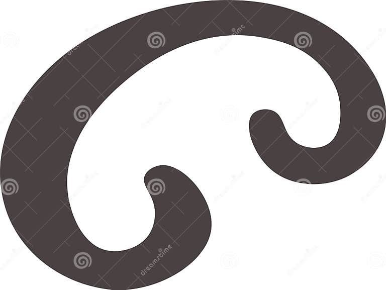 Smooth, Rounded Brown Shape Creates a Visually Appealing Abstract ...