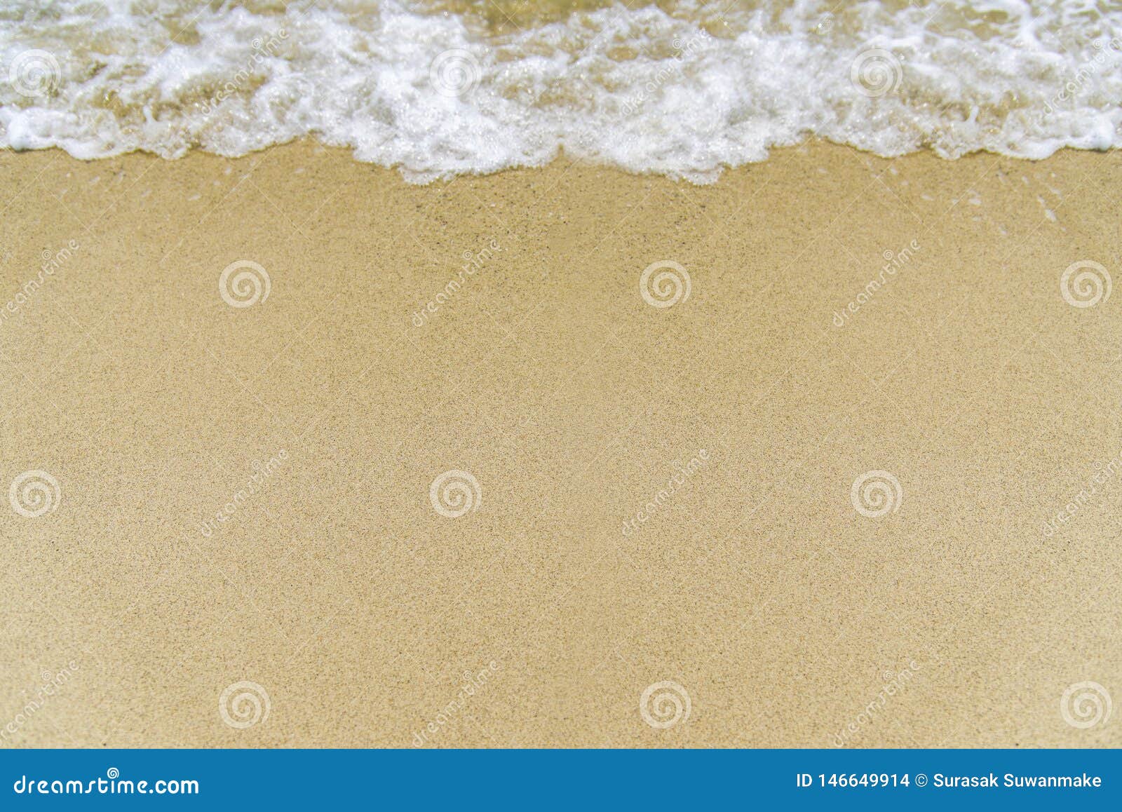 Smooth Sand and Beautiful Waves, Suitable As a Background for Writing ...