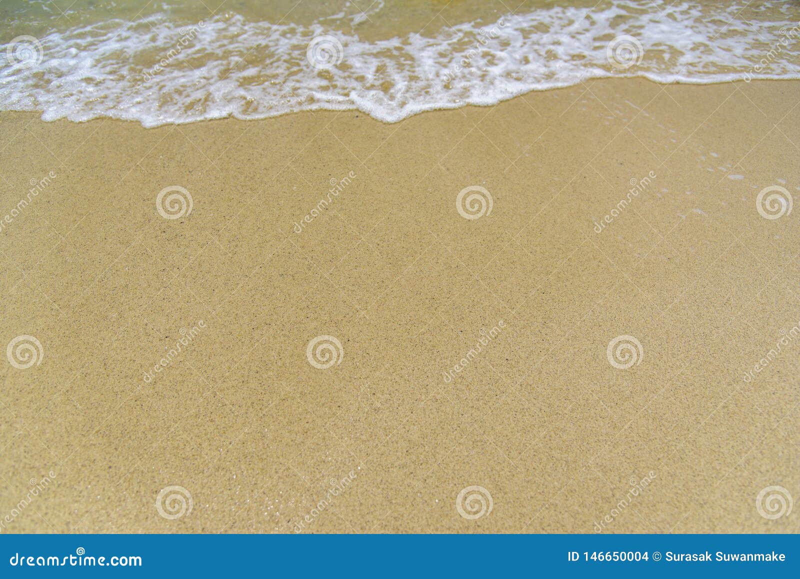 Smooth Sand and Beautiful Waves, Suitable As a Background for Writing ...