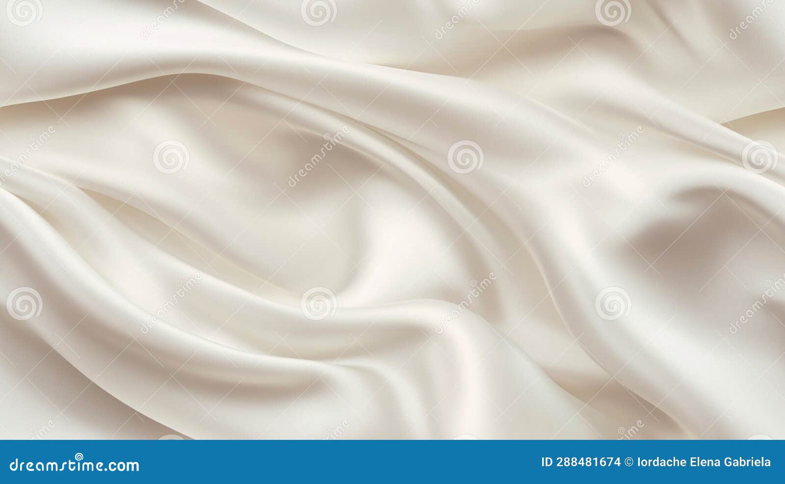 Smooth Satin Ivory Textile Cloth Texture Stock Photo - Image of ...