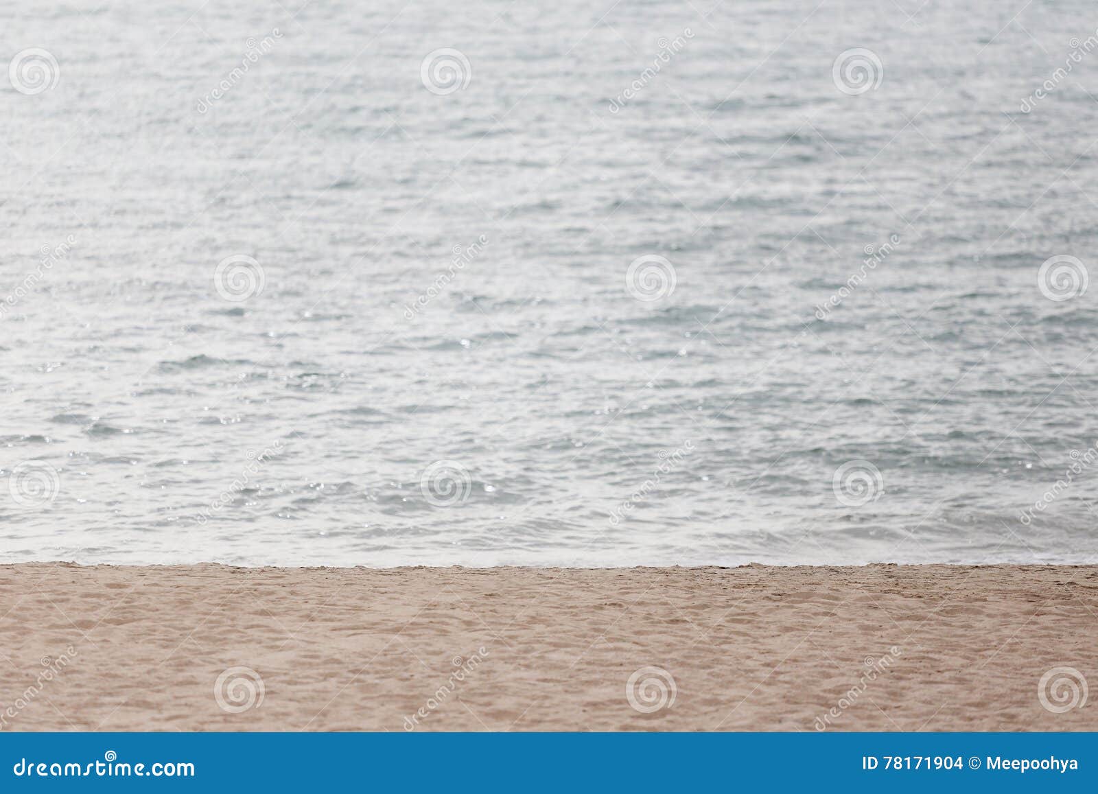 Smooth Sea and Sea Beach in the Evening. Stock Photo - Image of ...