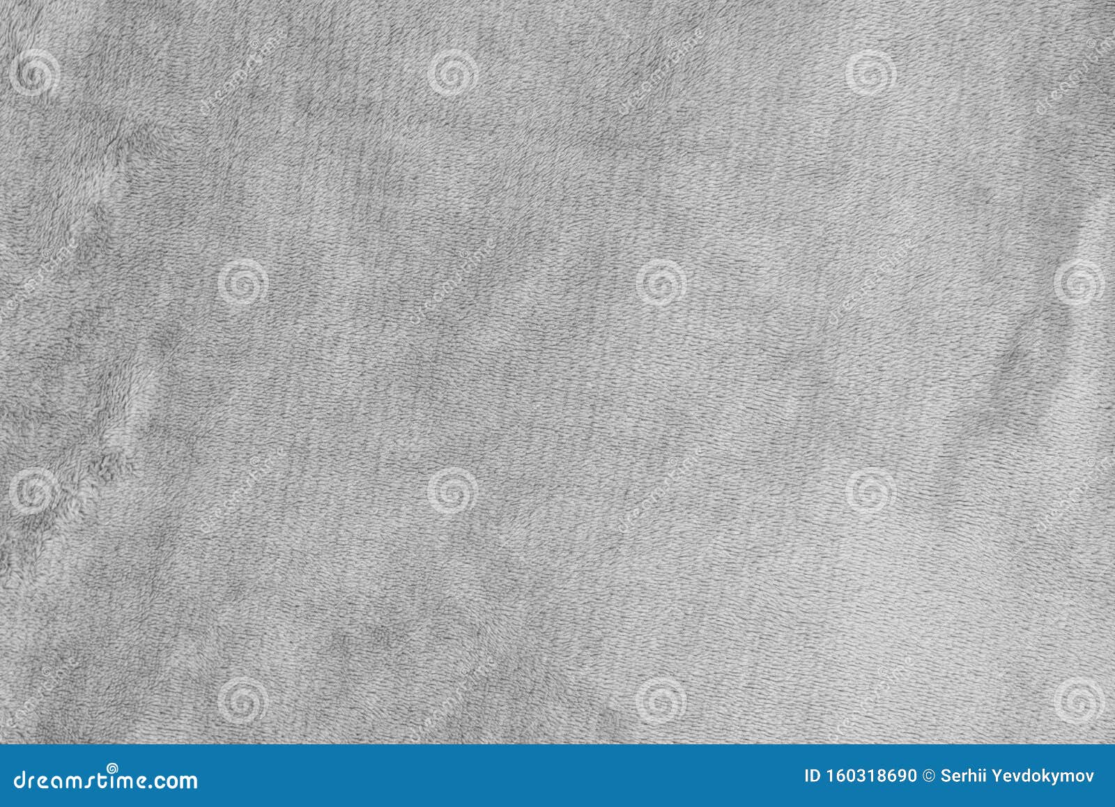 Smooth Seamless Texture of a Terry Towel. Gray Color Stock Photo ...