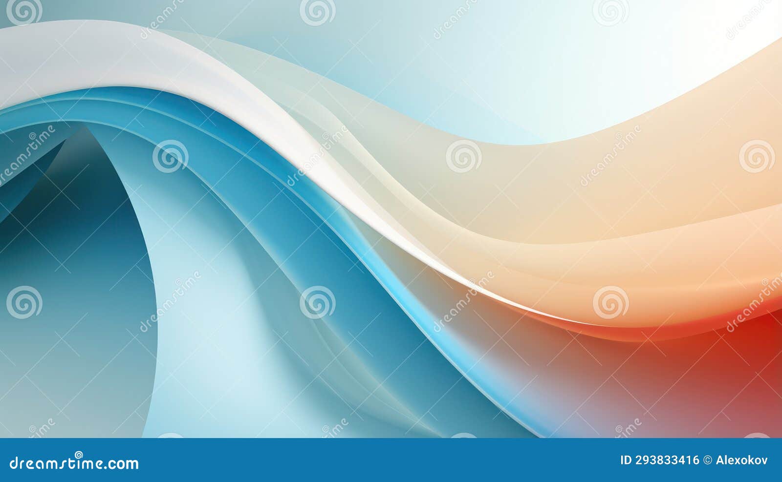 Smooth Shapes: Abstract Minimalistic Background AI Generated Stock ...