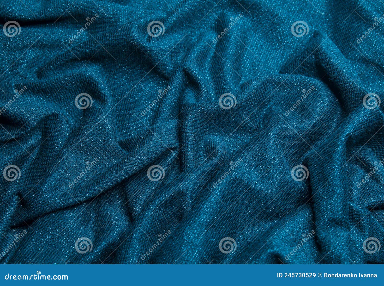 Smooth Shiny Fabric Texture with Folds and Waves. Close Up Silk ...
