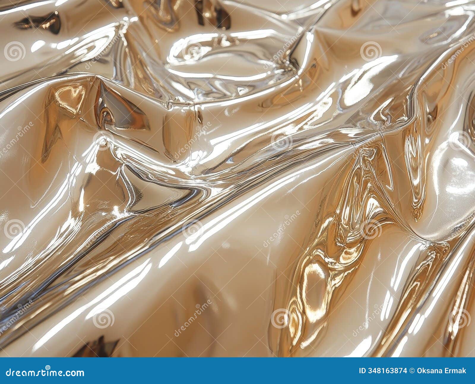 Smooth Silver Metallic Texture, Liquid Metal, Mercury Or Gallium, With ...