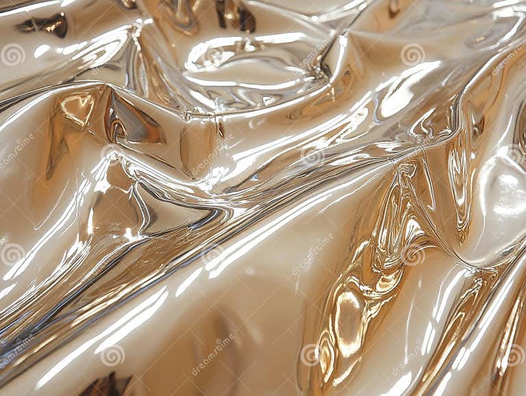 Smooth Silver Metallic Texture, Liquid Metal, Mercury or Gallium, with ...