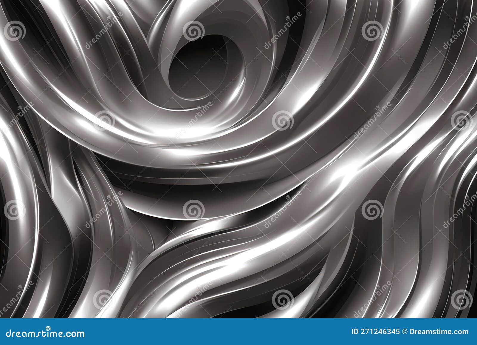 Smooth Silver Texture Pattern Stock Illustration - Illustration of ...
