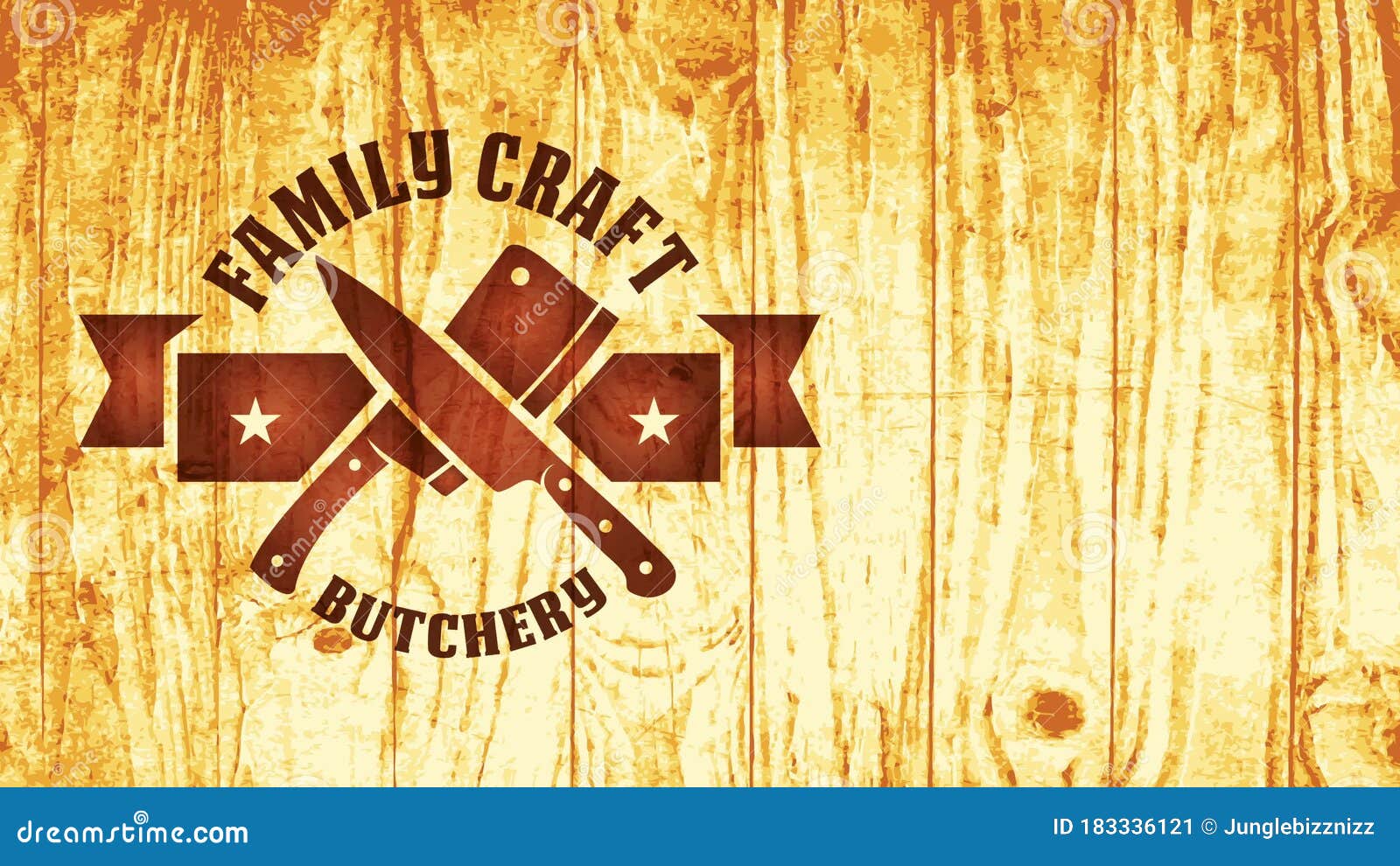 Scorched Wood Symbol for Family Craft Butchery Stock Video - Video of ...