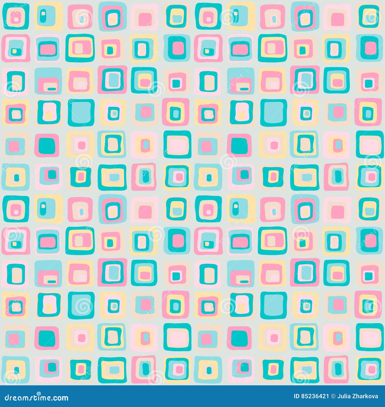 Smooth Square Vector Seamless Pattern, Net Style. for Background ...