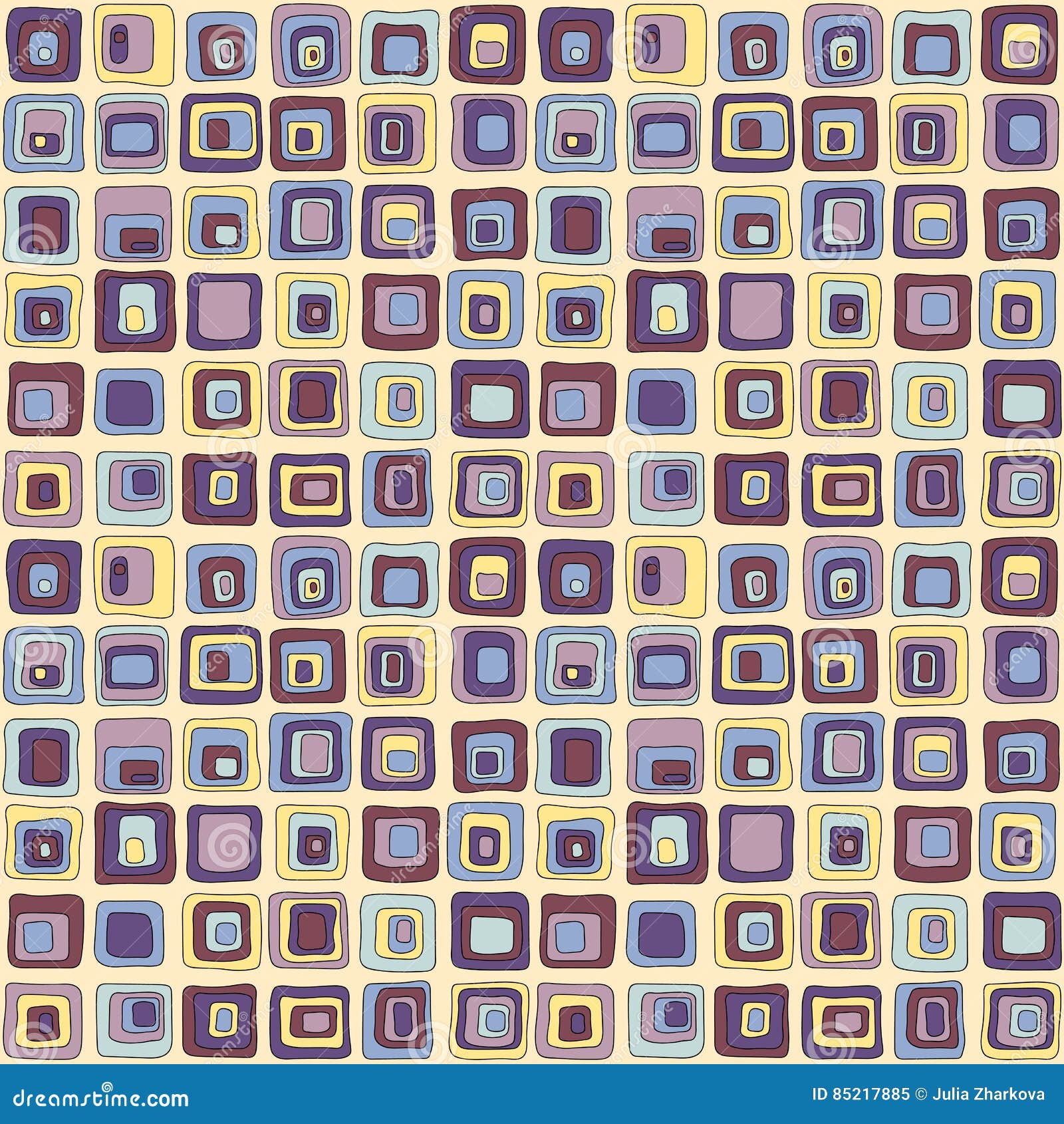 Smooth Square Vector Seamless Pattern, Net Style. for Backgrownd ...