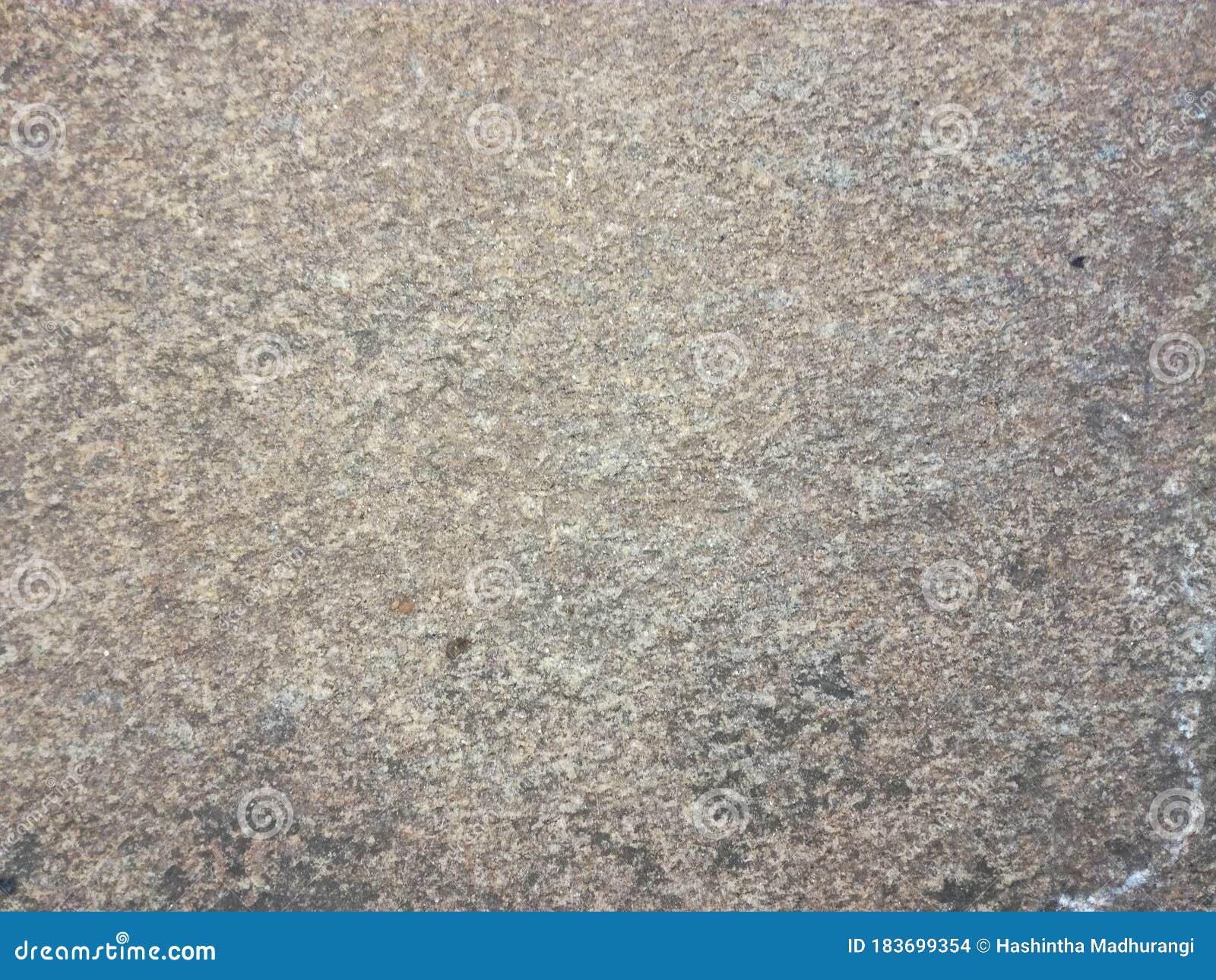 A Smooth Stone Slab. the Rock Wall is Ideal for a Backdrop. Brown ...