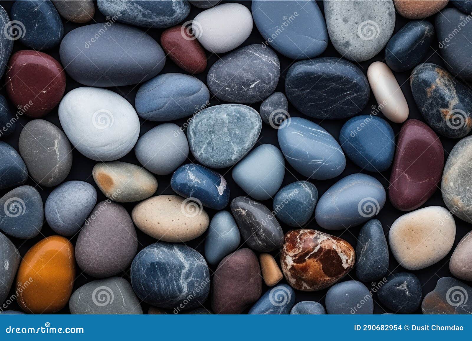 Smooth Stone Surface Texture Background. Generative AI Stock ...