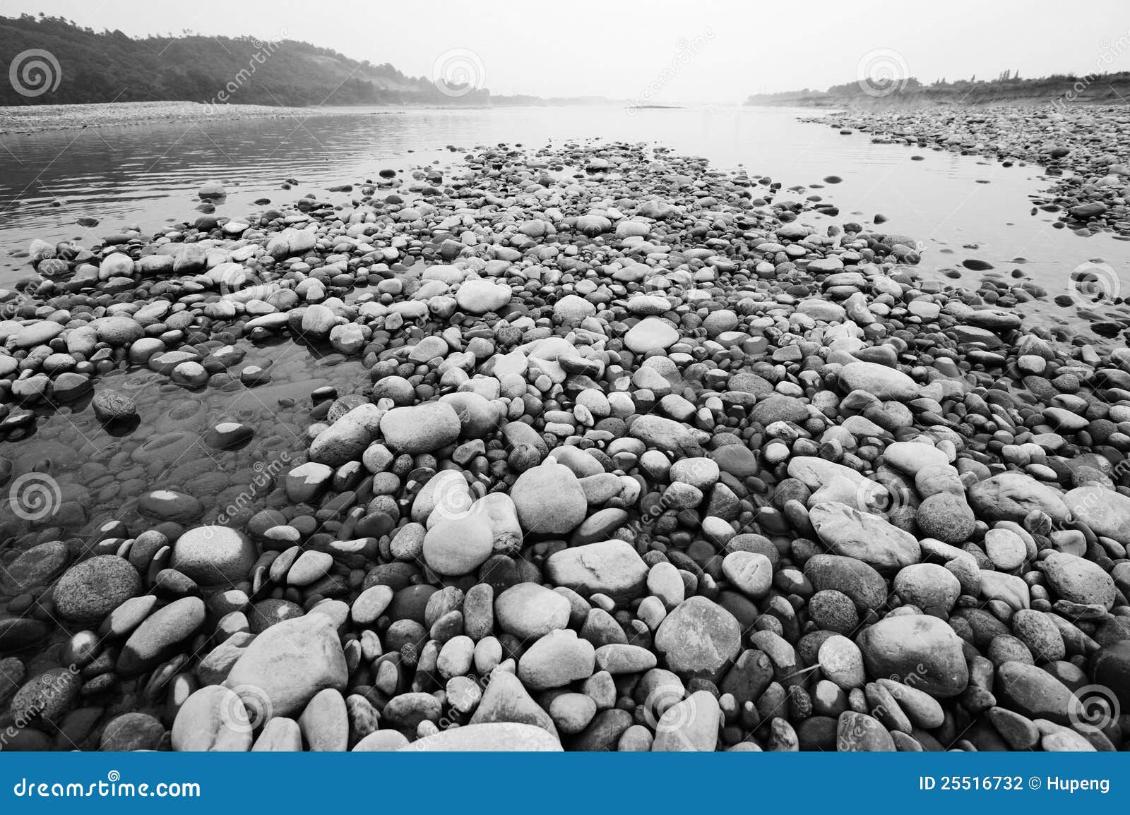 Smooth stones stock photo. Image of gravel, natural, outdoor - 25516732