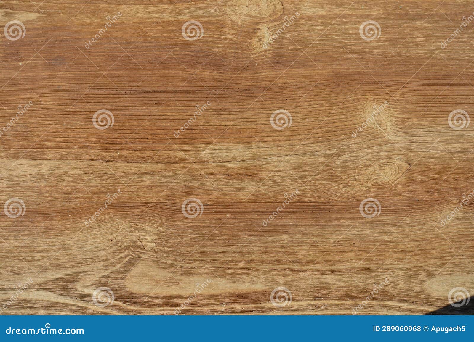 Smooth Surface of Brown Polished Wooden Plank Stock Photo - Image of ...