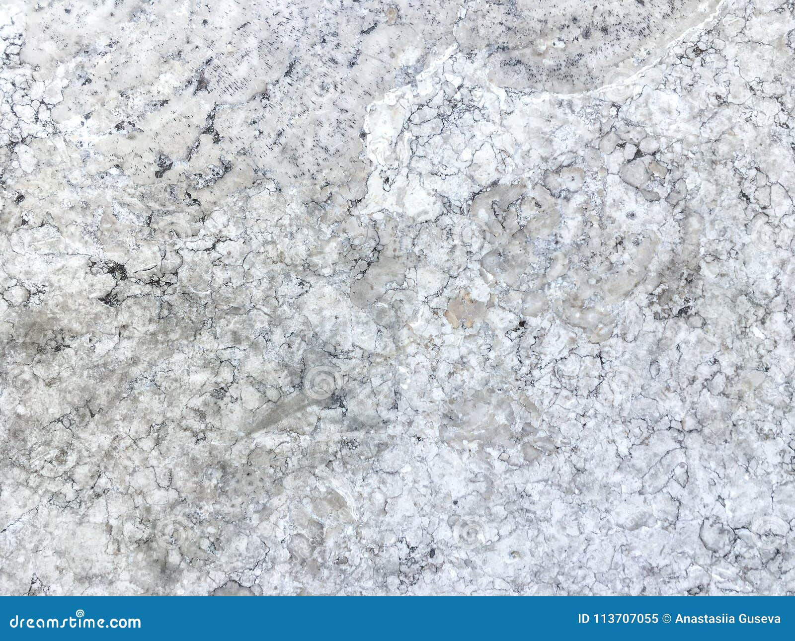 Smooth White Stone Texture