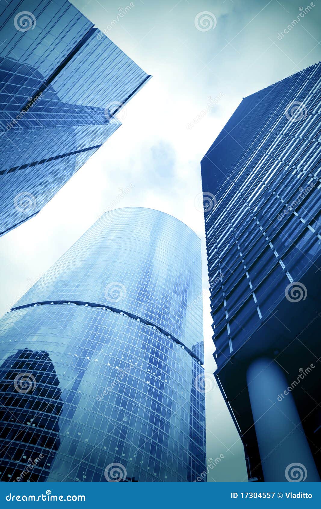 Smooth Surface of Panoramic Modern Buildings Stock Image - Image of ...