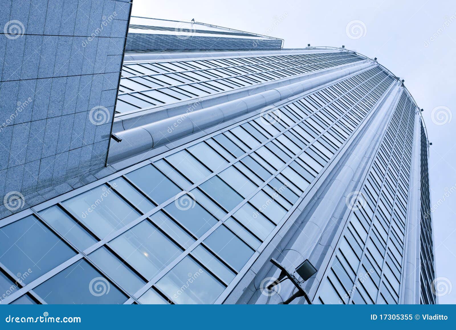 Smooth Surface of Panoramic Modern Buildings Stock Image - Image of ...