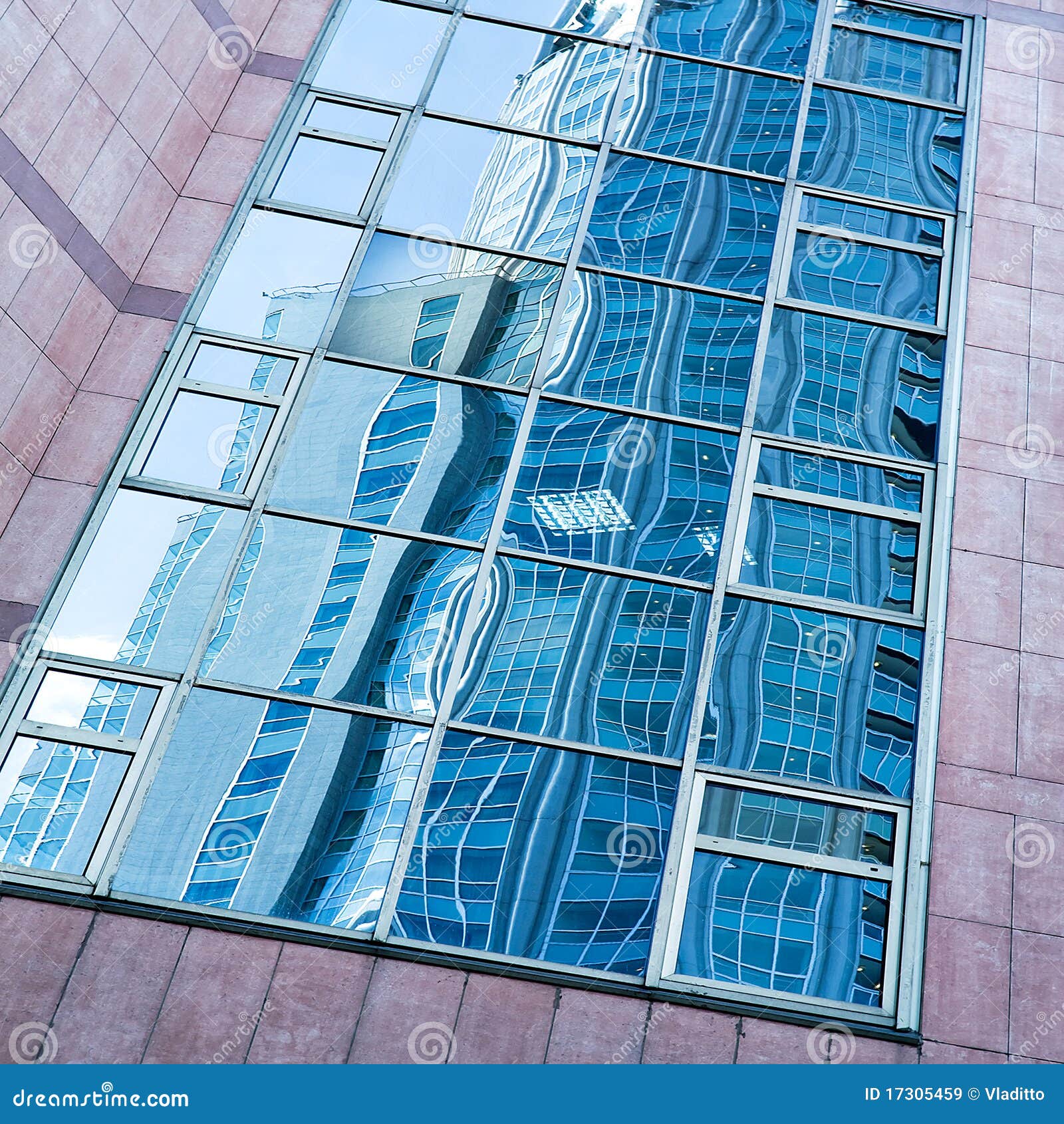 Smooth Surface of Panoramic Modern Buildings Stock Image - Image of ...