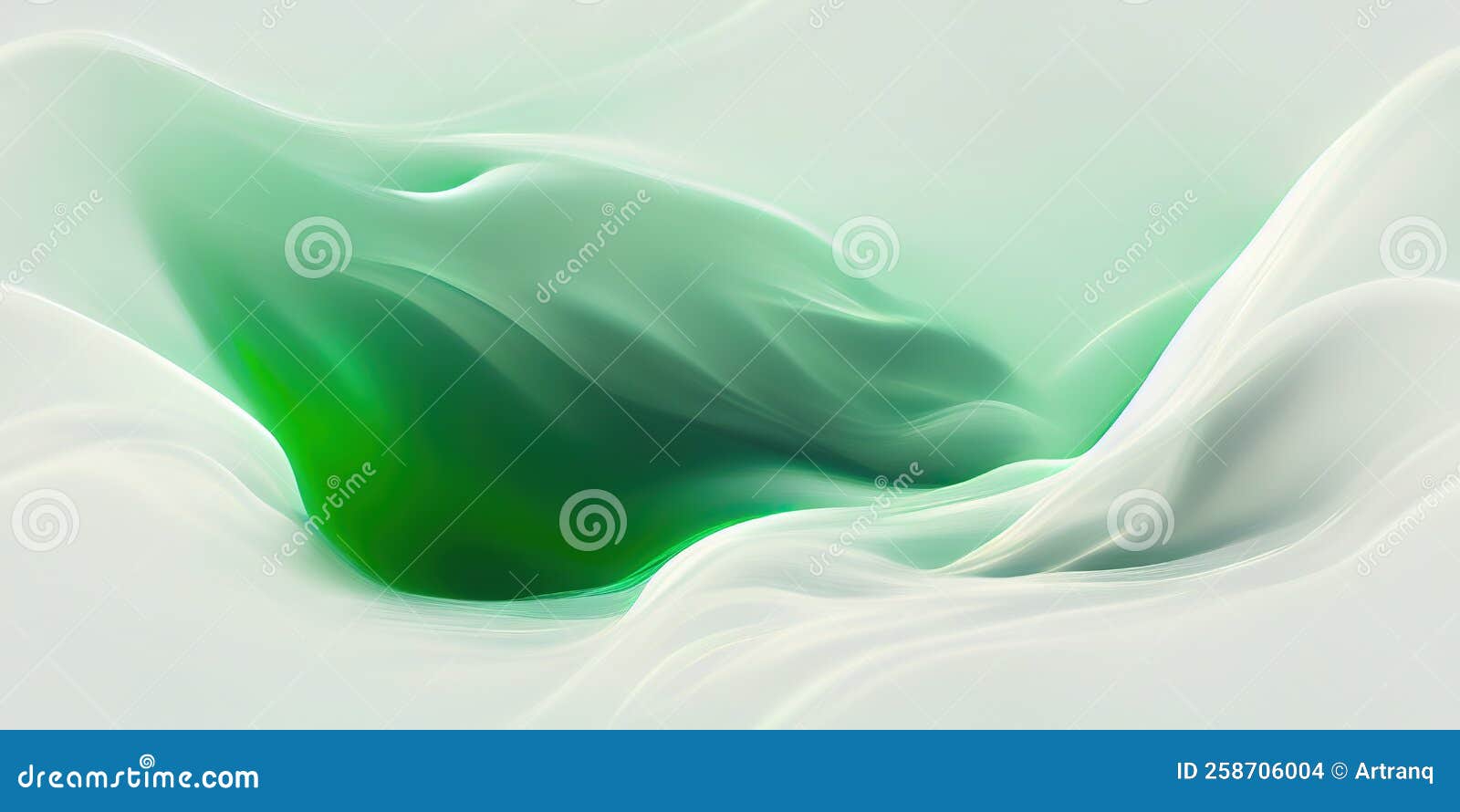 With a Smooth Texture and a Blurring Effect, a Soothing Liquid Flow of ...