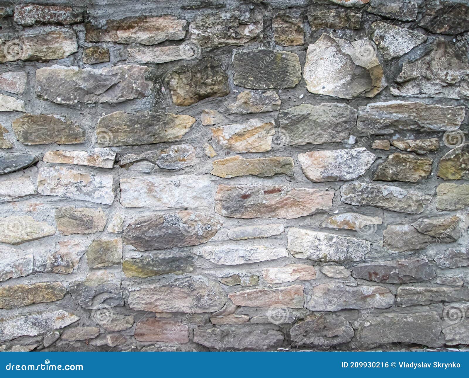 Smooth Texture from Old Stones. Stock Photo - Image of color, flooring ...