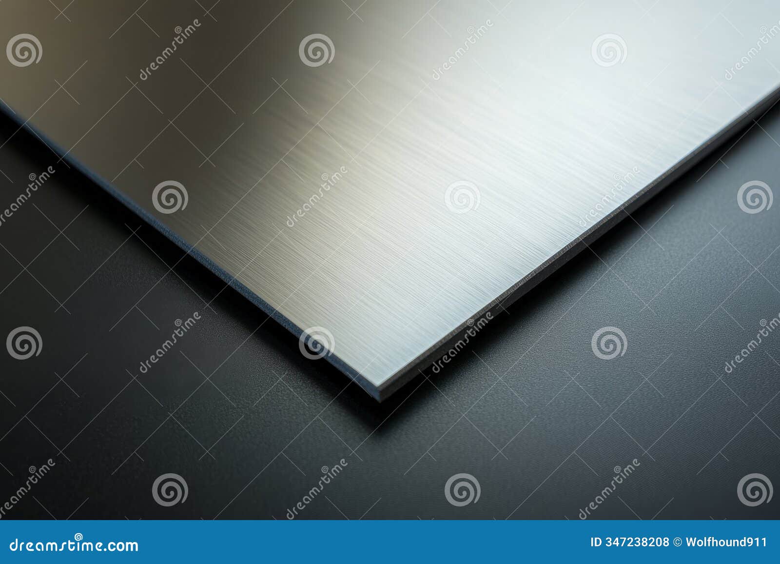 A Smooth Titanium Sheet with a Matte Finish and Subtle Gradients of ...