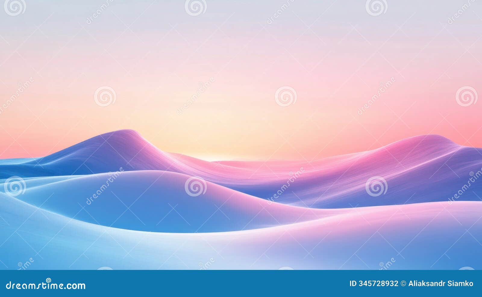 A Smooth Transition from Blue To Pink Tones for a Calming Visual Appeal ...