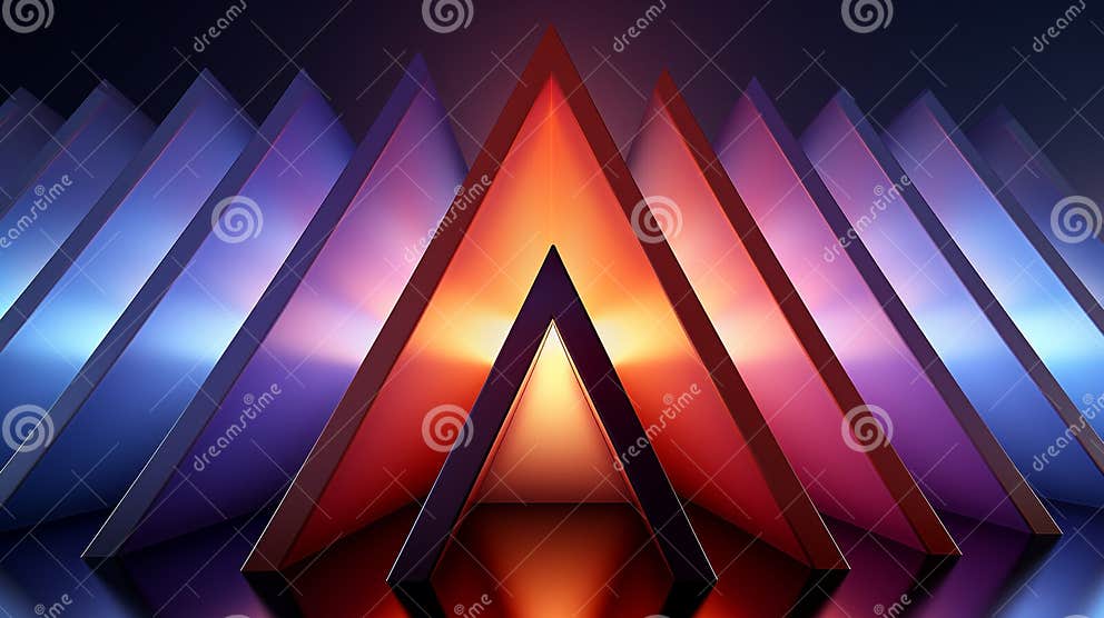 Smooth Transition from Squares To Triangles and Circles Stock ...