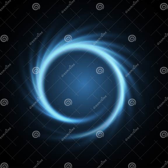 Blue vortex stock illustration. Illustration of explosion - 114385163