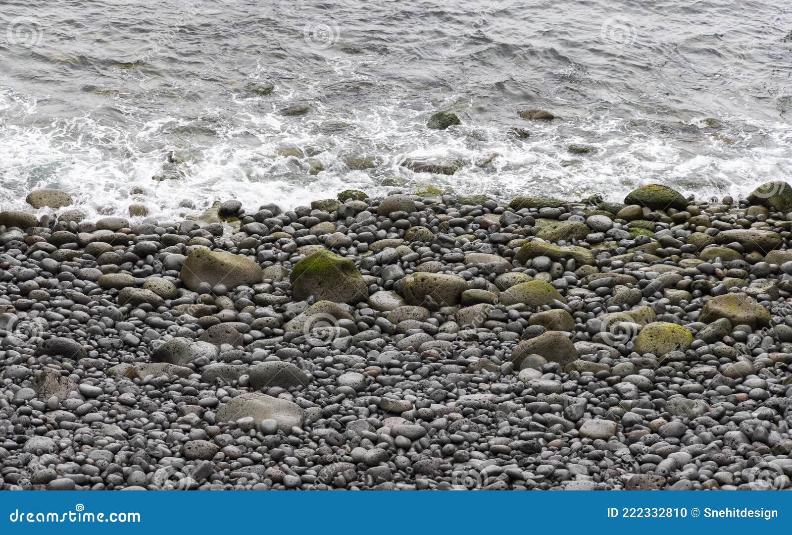 Smooth Volcanic Rocks At Coast In Iceland Stock Photography ...