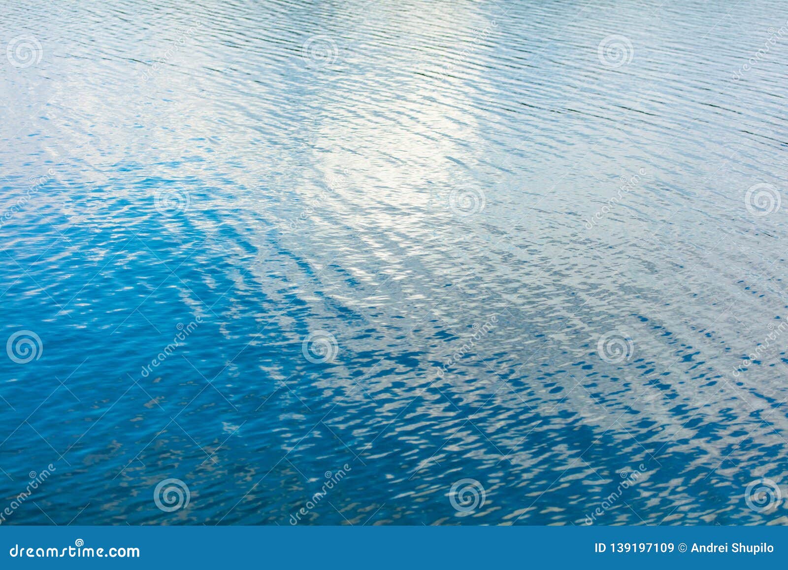 The Smooth Water on the Lake As a Background Stock Image - Image of ...
