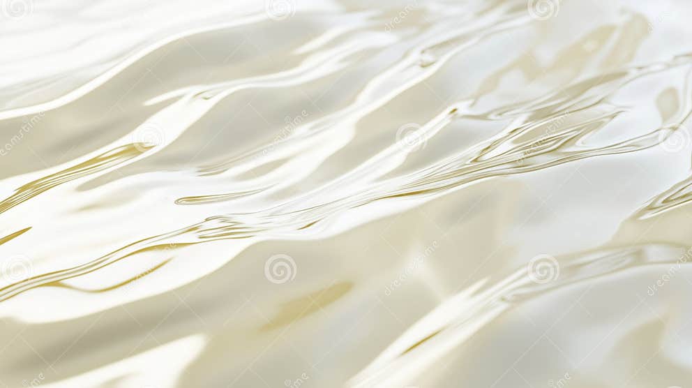 A Water Surface with Delicate Wavy Ripples and Soft Reflections. Stock ...