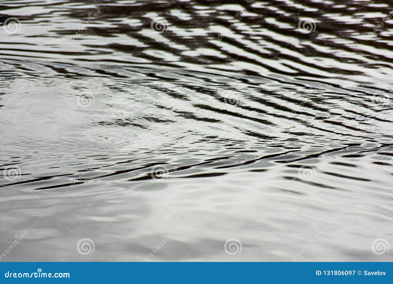 Smooth Water Surface with Waves Stock Image - Image of background, wavy ...