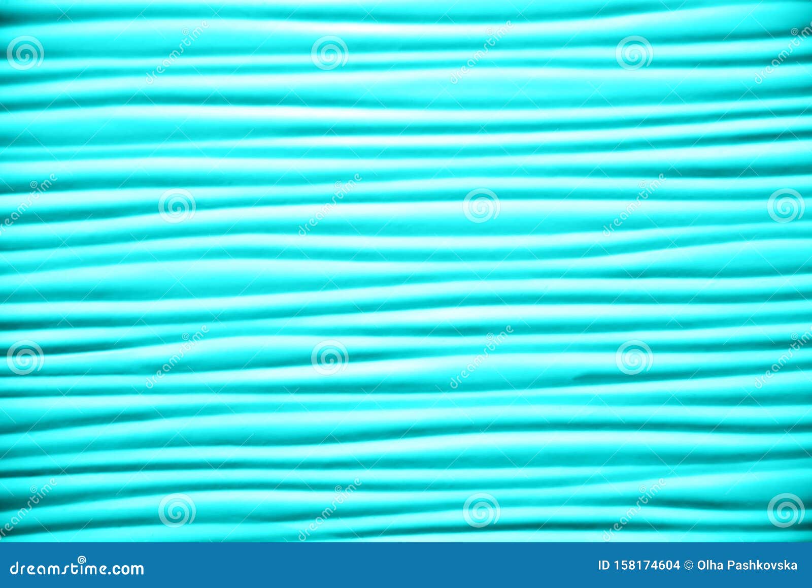 Smooth Wave Pattern Toned in Shades of Turquoise Stock Photo - Image of ...