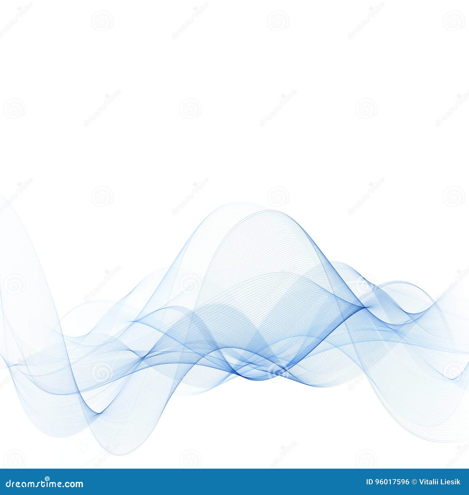 Smooth Waves or Lines .Abstract Background Stock Vector - Illustration ...