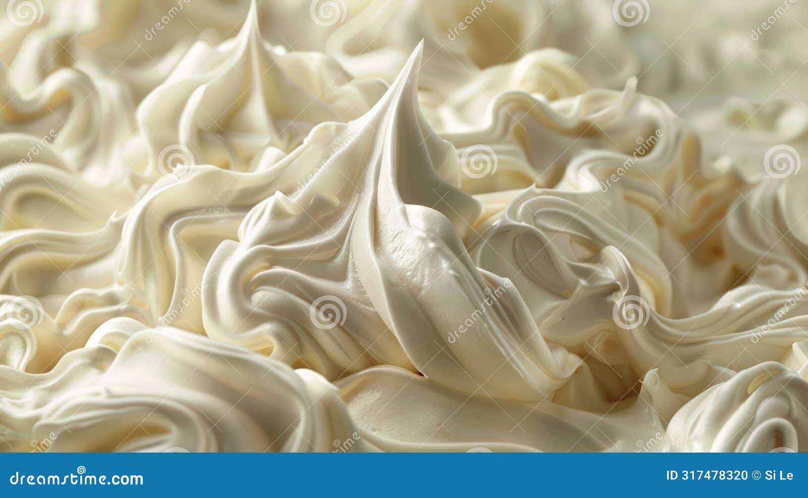 Smooth White Cream Texture Background Stock Illustration - Illustration ...
