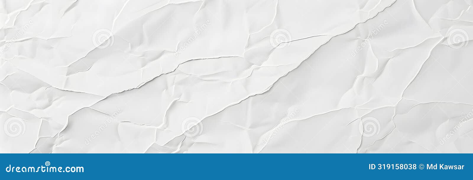 Smooth White Paper Texture Seamless Pattern Wide Banner - AI Generated ...