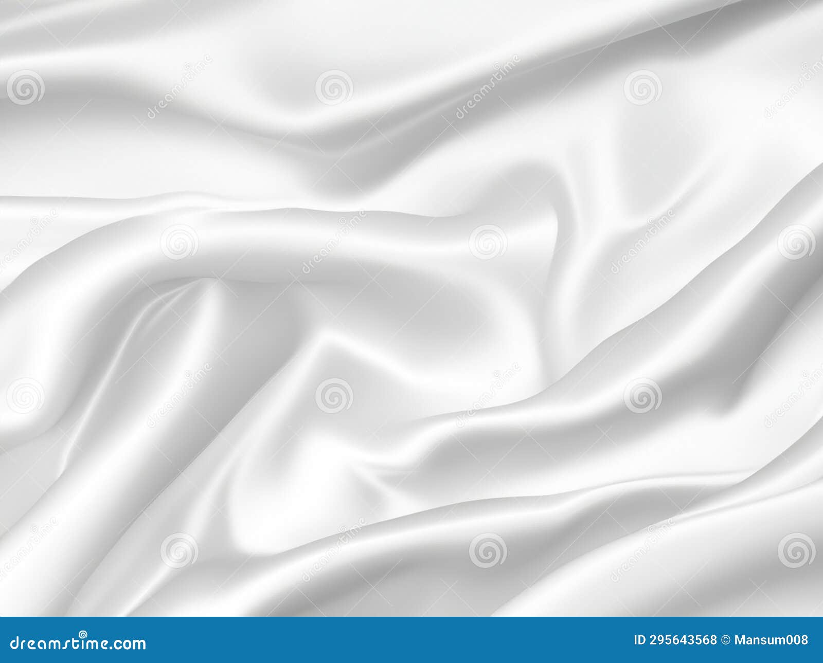 Smooth White Satin Fabric Background Stock Illustration - Illustration ...