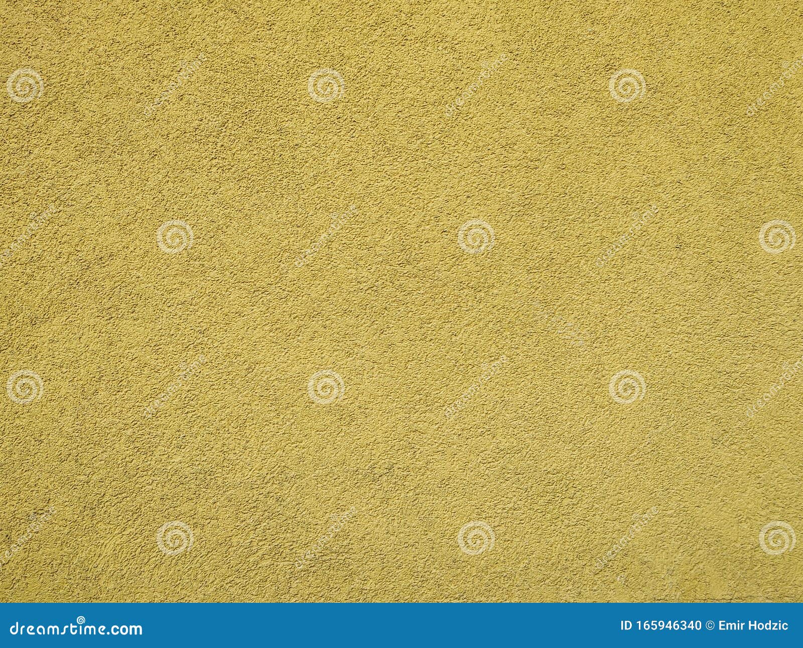 Smooth Yellow Wall Building with Visible Texture Pattern of an Outside ...