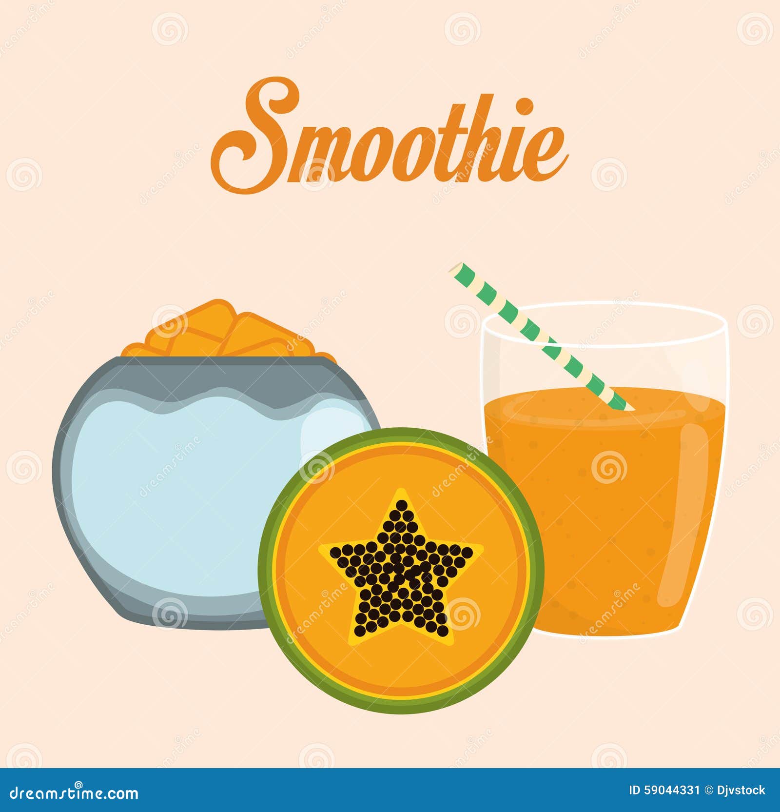 Smoothie design stock vector. Illustration of beverage - 59044331