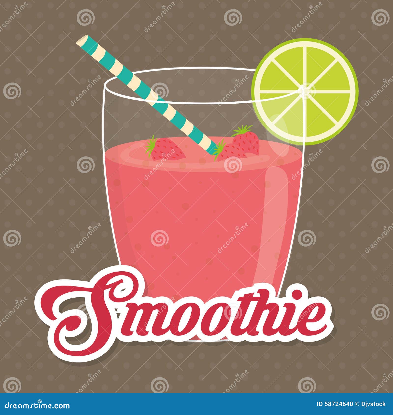 Smoothie design. stock vector. Illustration of ingredient - 58724640
