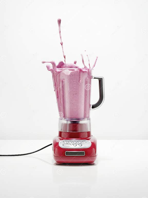Smoothie Exploding Out of Blender Stock Photo - Image of beverage ...