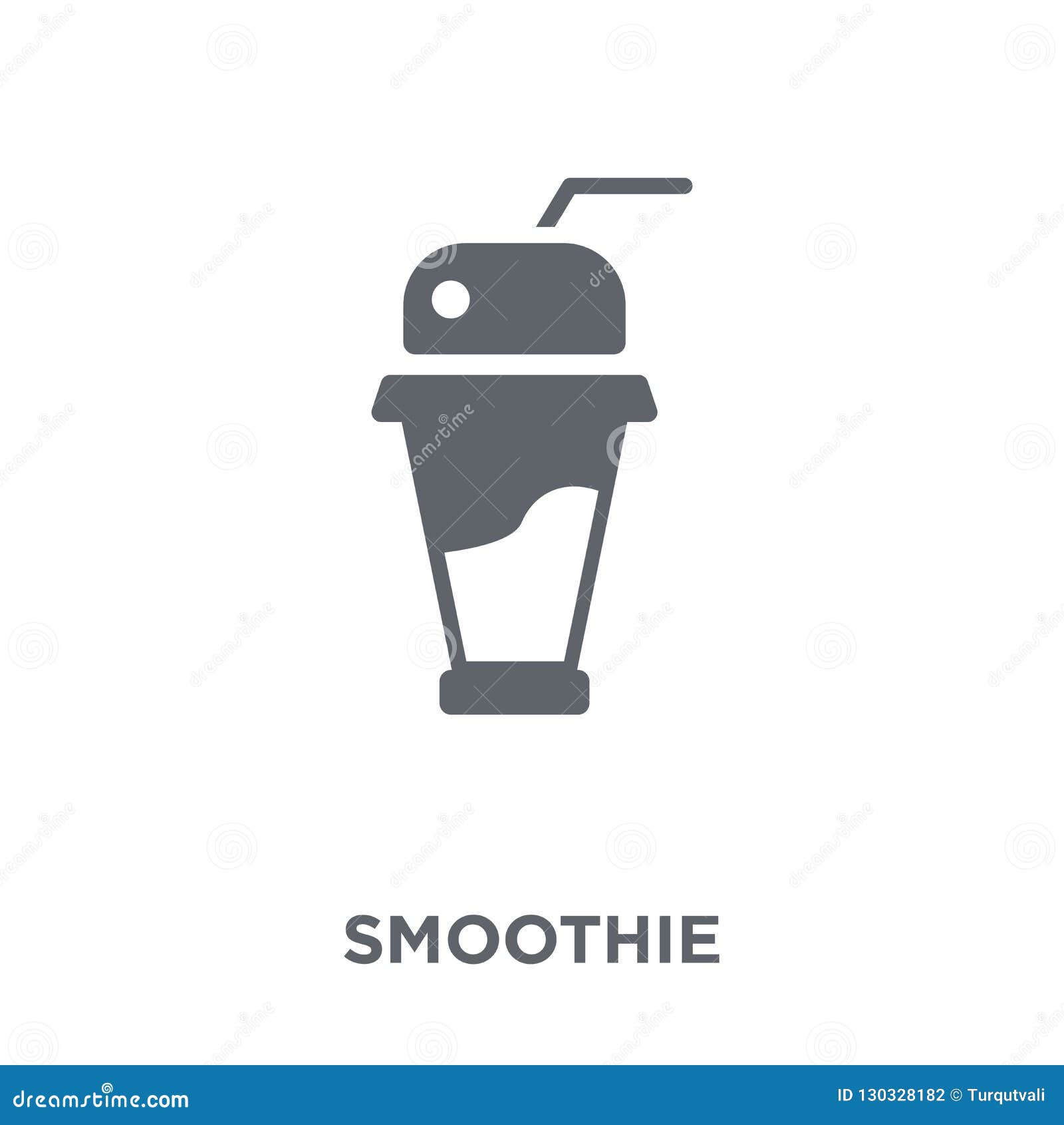 Smoothie Icon from Drinks Collection. Stock Vector - Illustration of ...