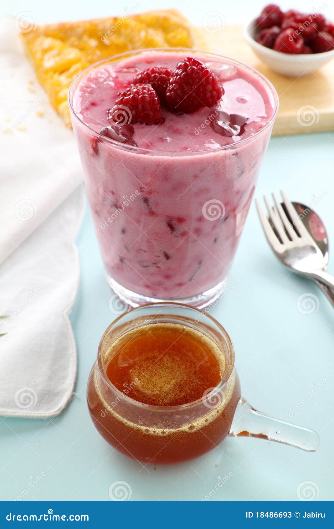 Smoothie with Syrup stock image. Image of glass, nutrition - 18486693