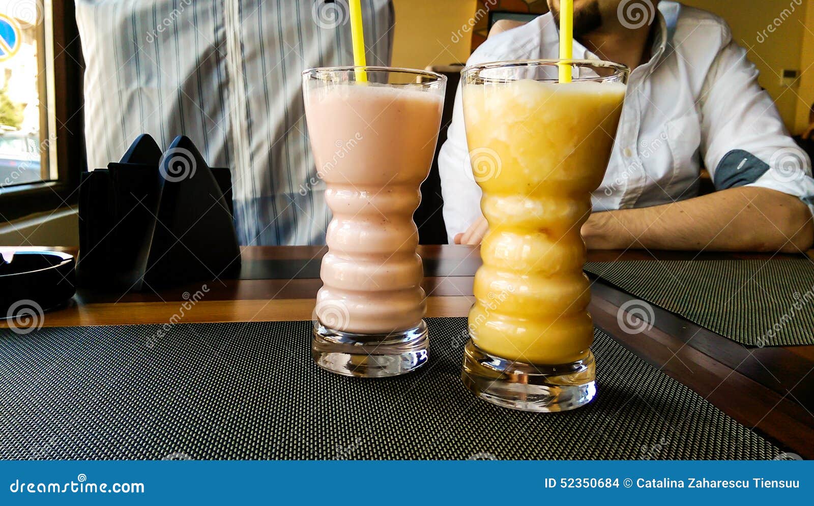 Smoothies stock photo. Image of restaurant, exotic, bananas - 52350684