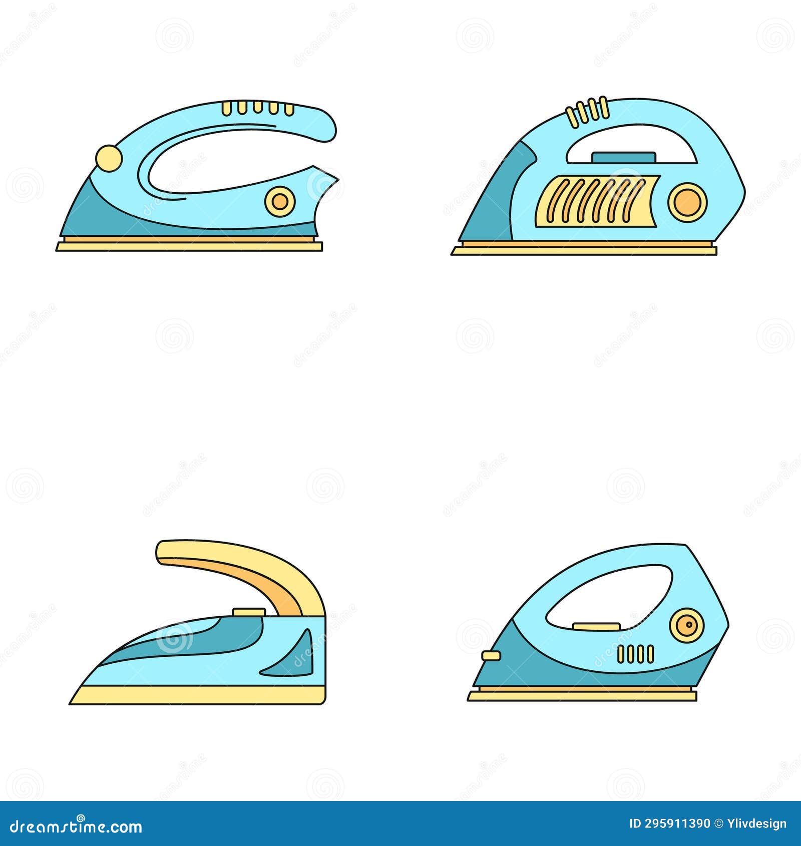 Smoothing Iron Drag Icons Set Vector Color Stock Vector - Illustration ... Smoothing Iron Drag Icons Set Vector Color Stock Vector - Illustration ...