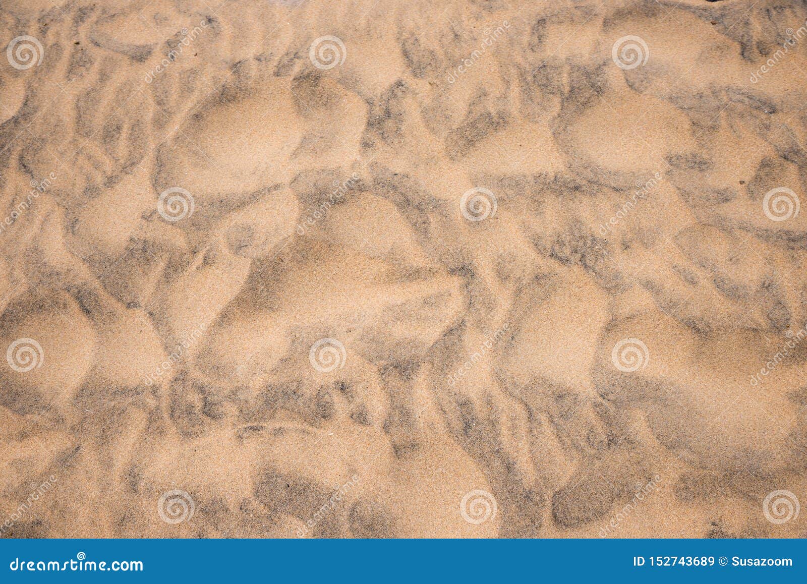 Smoothly Rippled Sand Background with Dust Stock Image - Image of ...