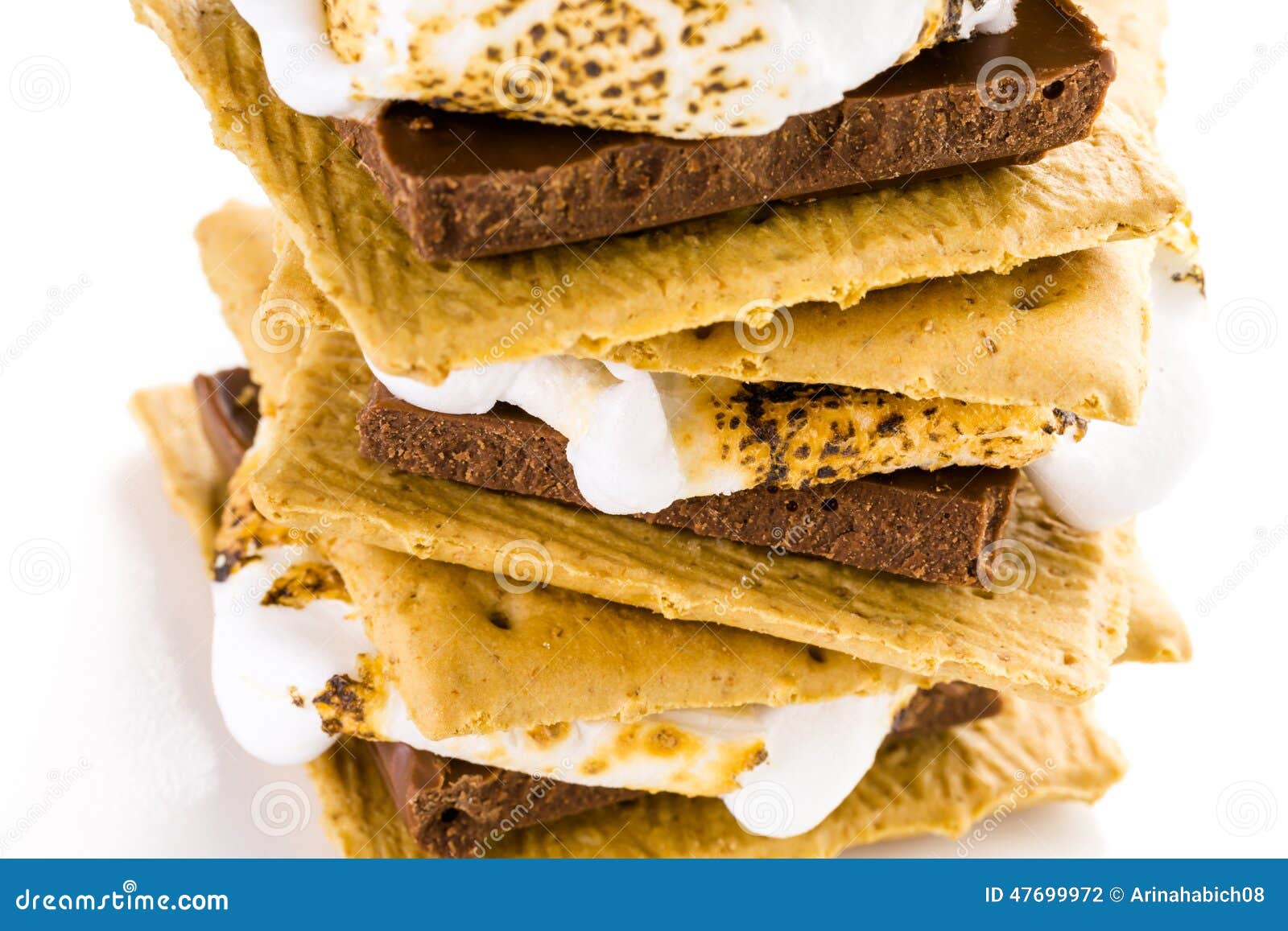 Smores stock photo. Image of roasted, treat, marshmallow - 47699972