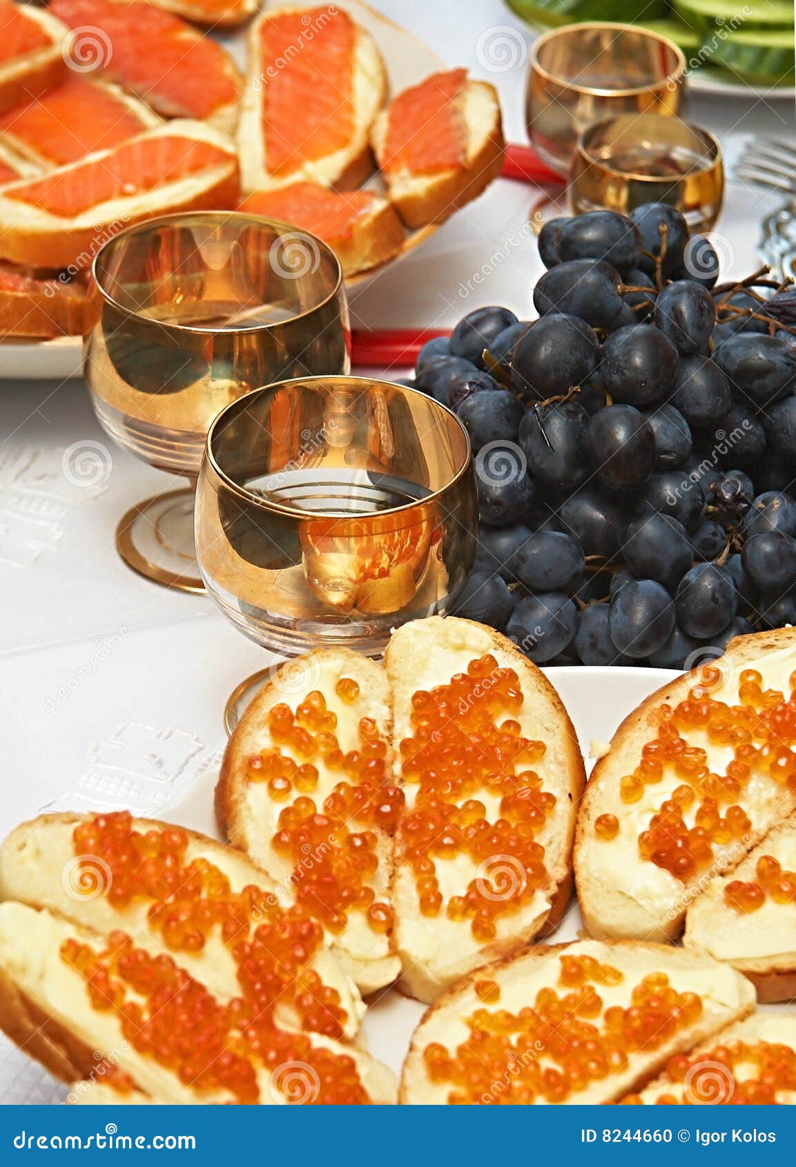 Smorgasbord stock photo. Image of brandy, beverage, chocolate - 8244660